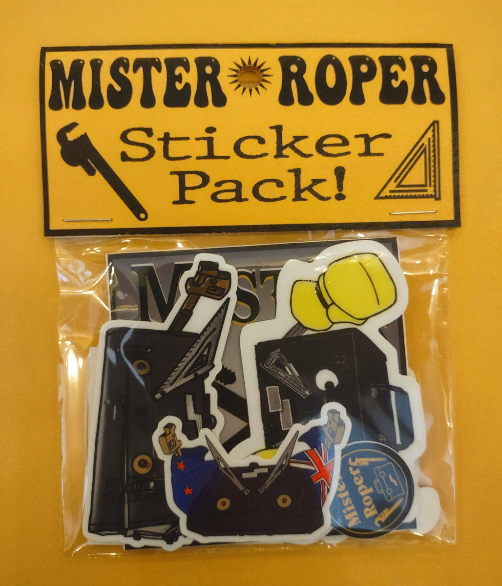 Mister Roper Sticker Pack! – Eelmonkey Art